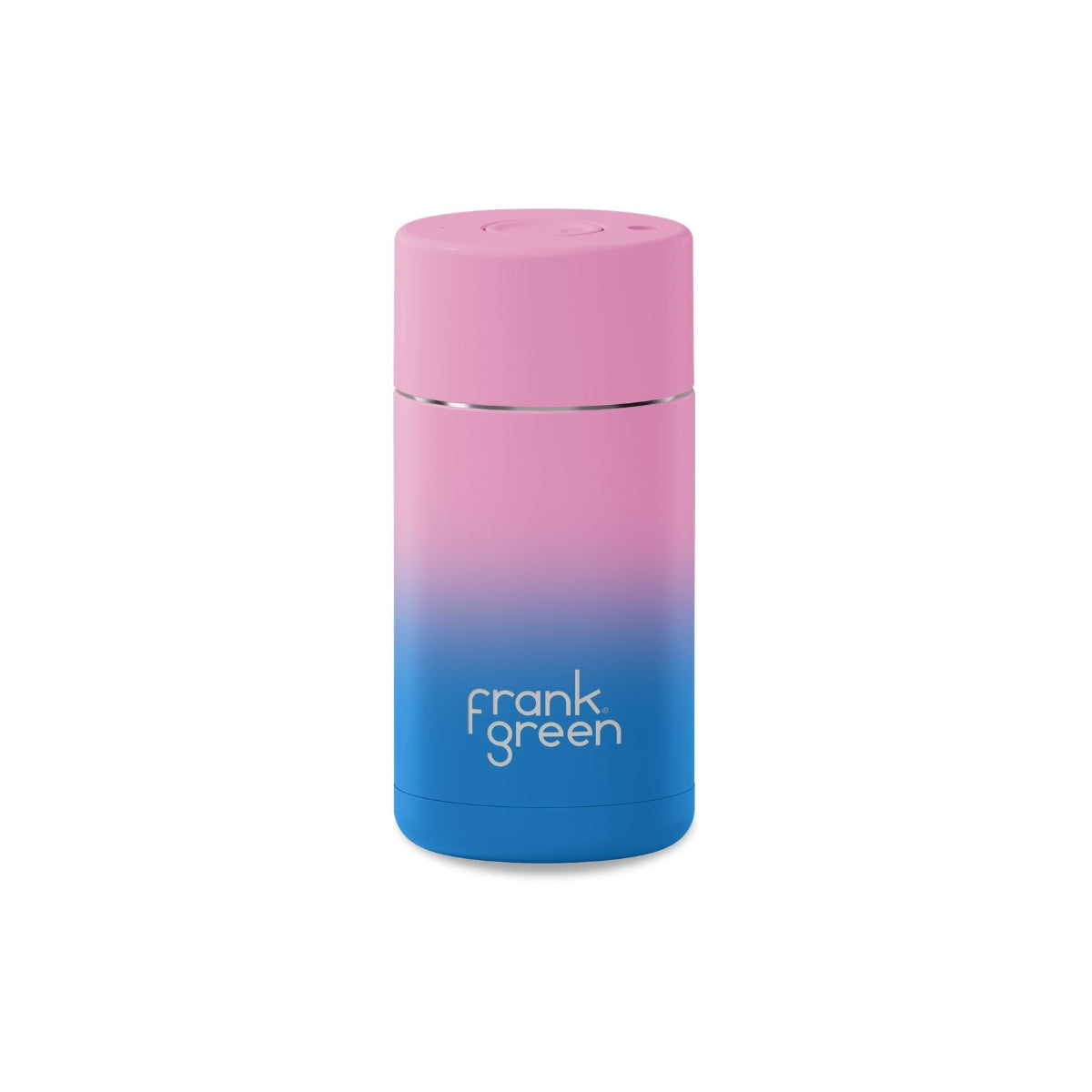 12oz Ceramic Reusable Cup With Push Button Lid Wild Orchid | frank ...