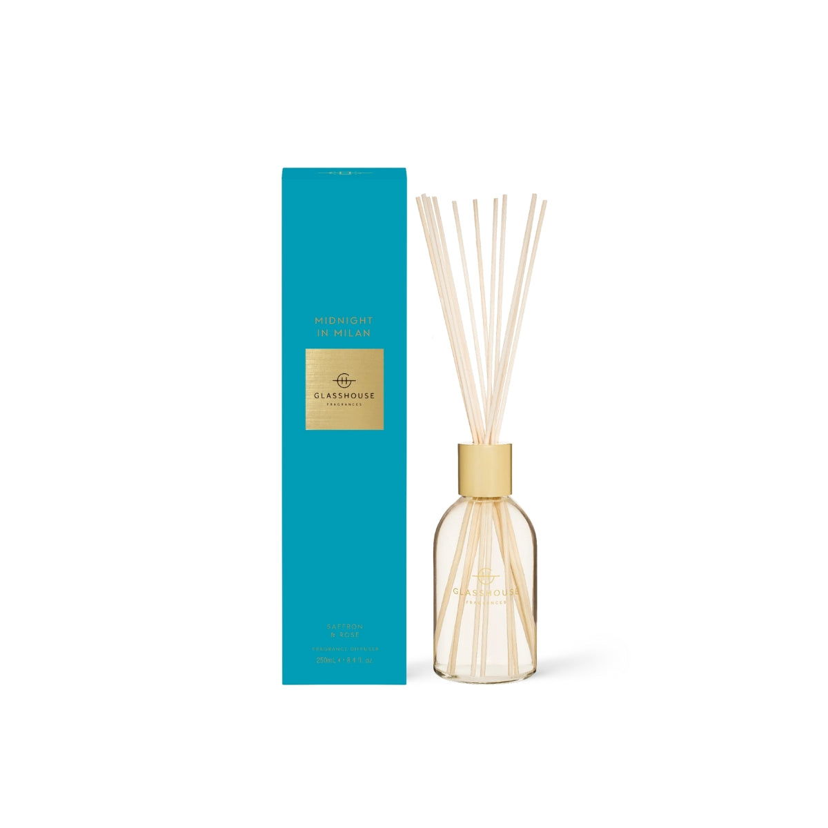 250ml Diffuser Midnight in Milan | Glasshouse| Matchbox