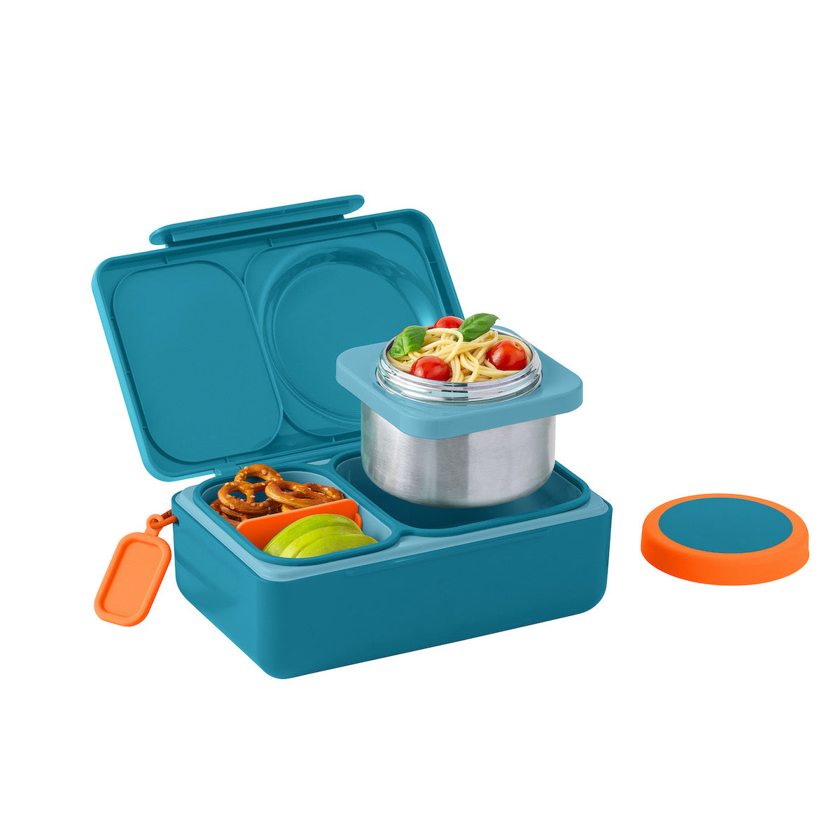OmieBoxUp Hot and Cold Bento Box Teal Green – Matchbox