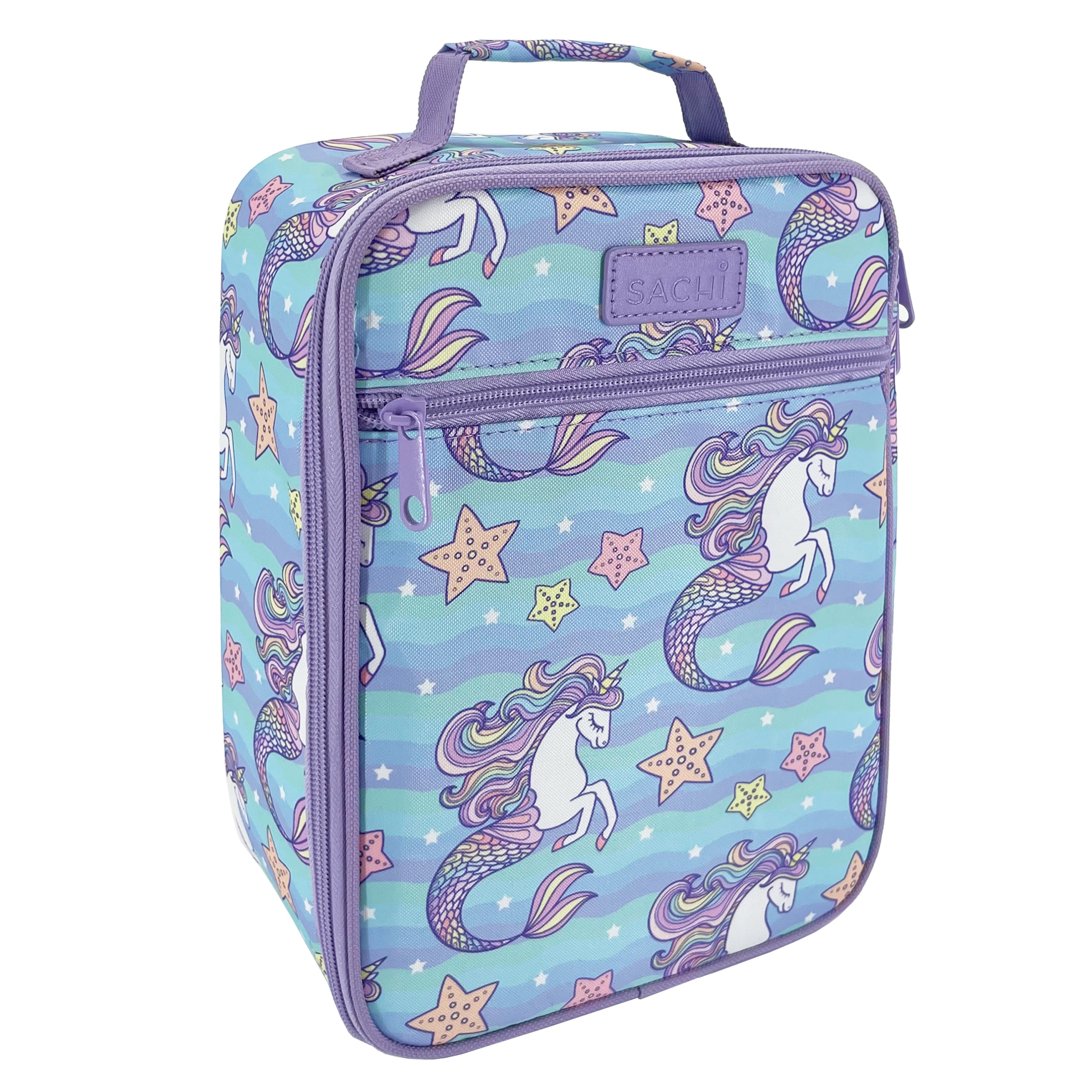 Style 225 Insulated Junior Lunch Tote Mermaid Unicorns | Sachi | Matchbox