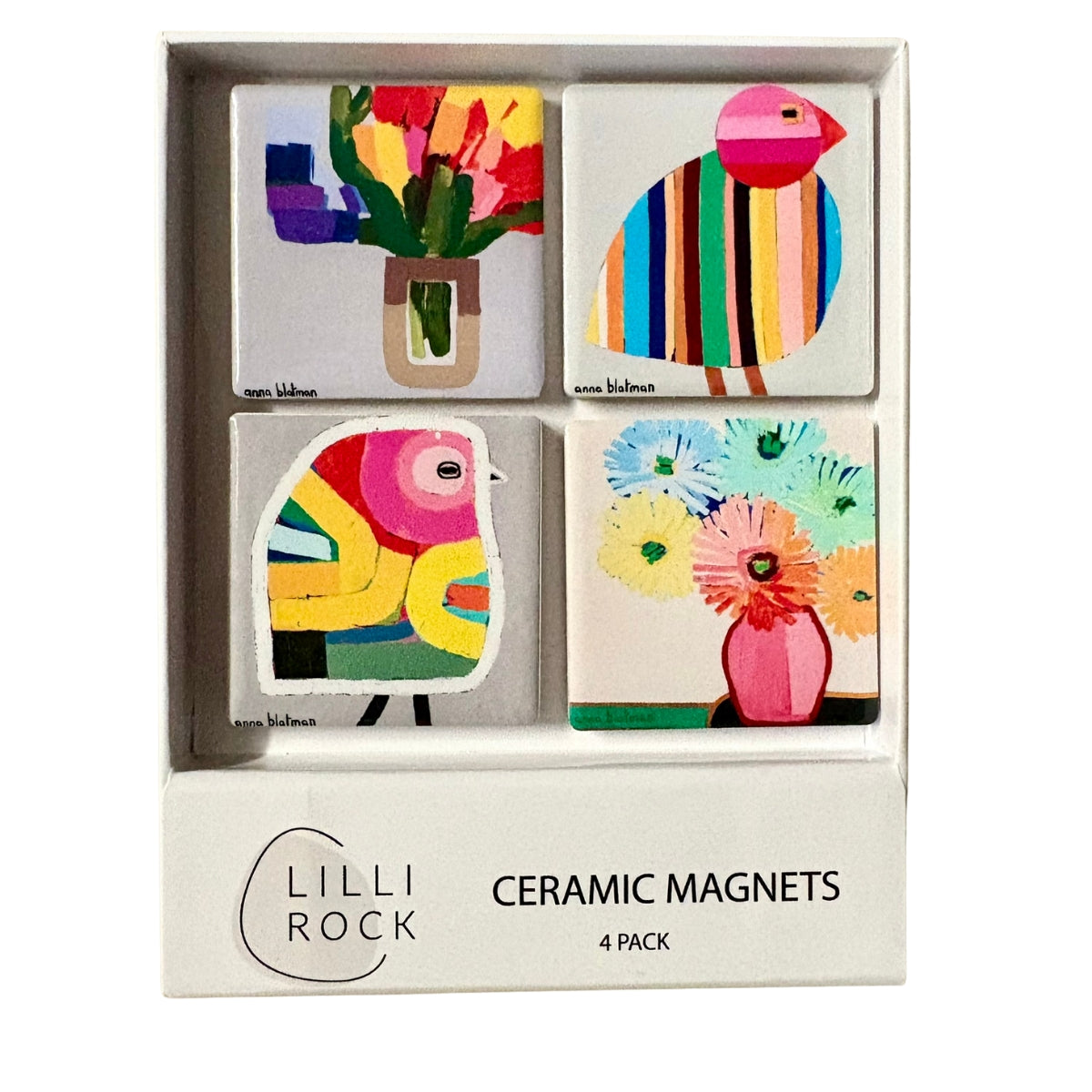 Flower Party Magnet Gift Pack 16.5x13cm Magnet Pack | Lilli Rock | Matchbox