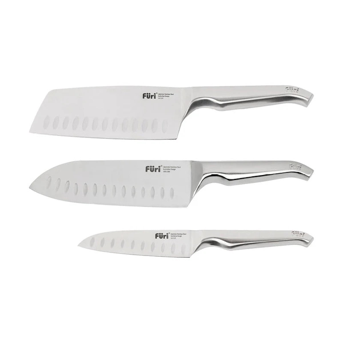 Pro Asian Style Knife Set 3 Piece | Furi | Matchbox