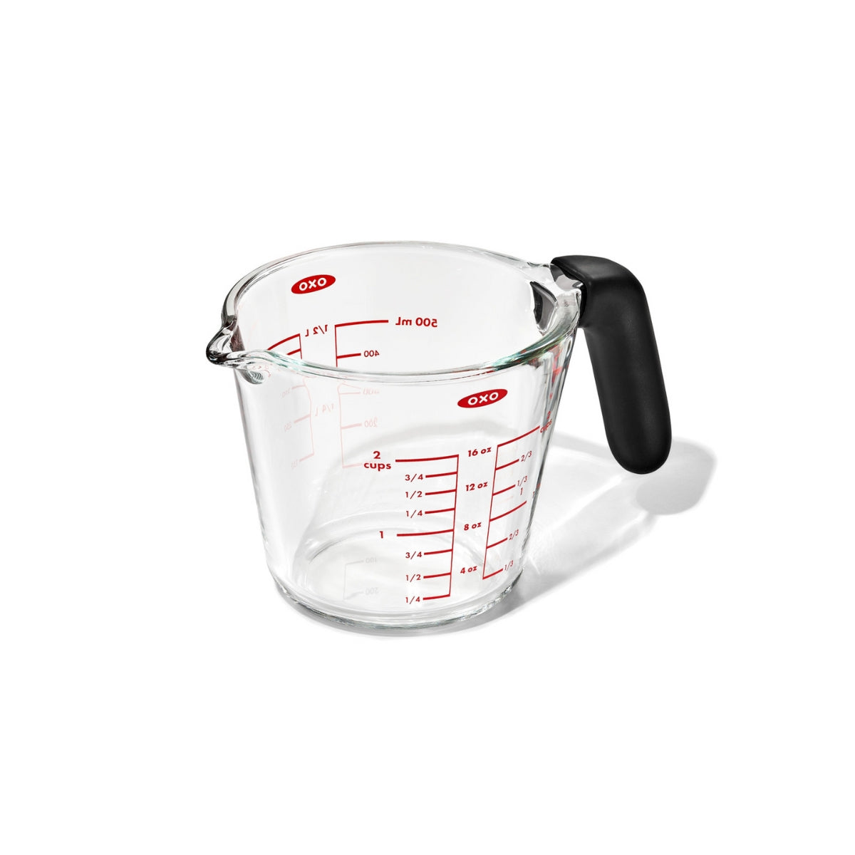 Good Grips Glass Measure Cup with lid - 2 Cup | OXO | Matchbox
