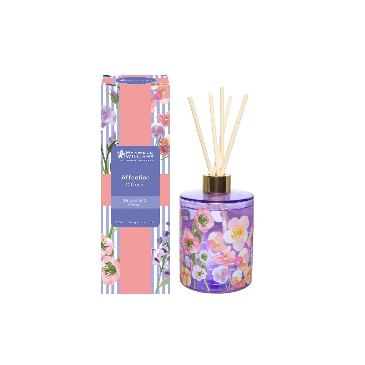 Affection Diffuser 300ML Bergamot & Vetiver Gift Boxed | Maxwell and ...