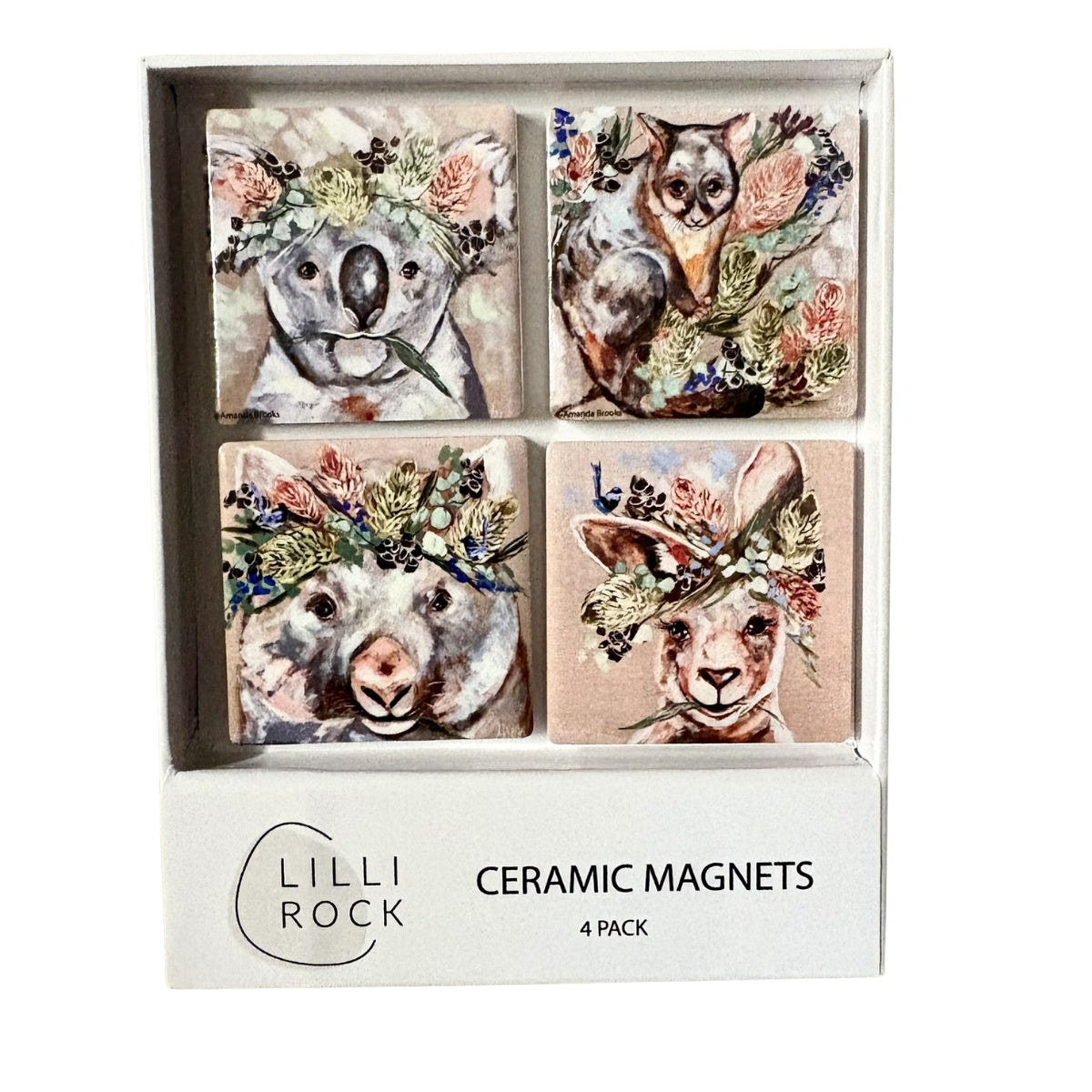 Forget me Not Magnet Gift Pack 16.5x13cm Magnet Pack | Lilli Rock ...