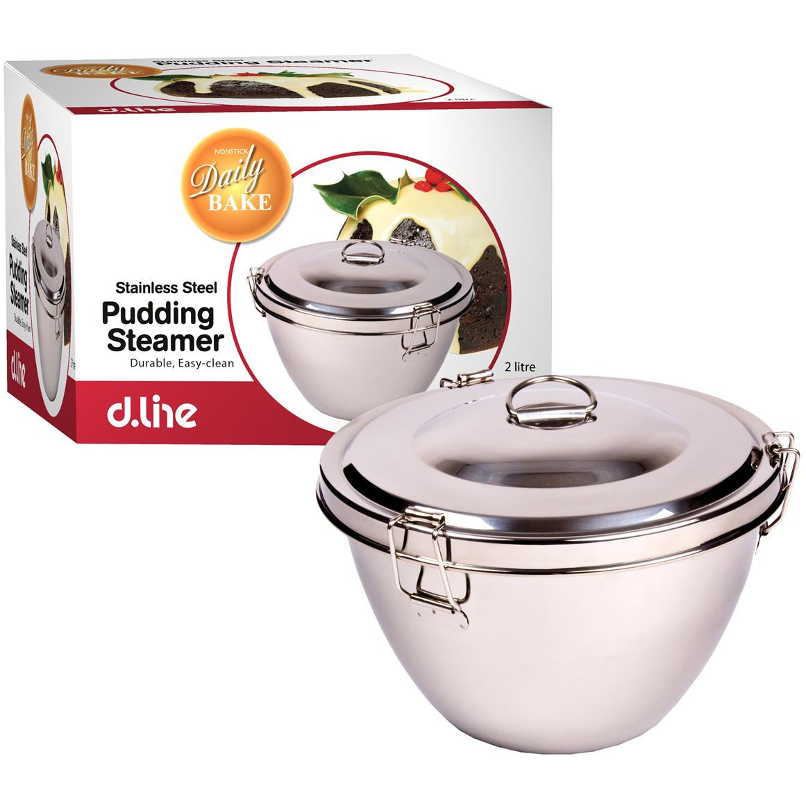 Pudding Steamer Stainless Steel | Daily Bake | Matchbox
