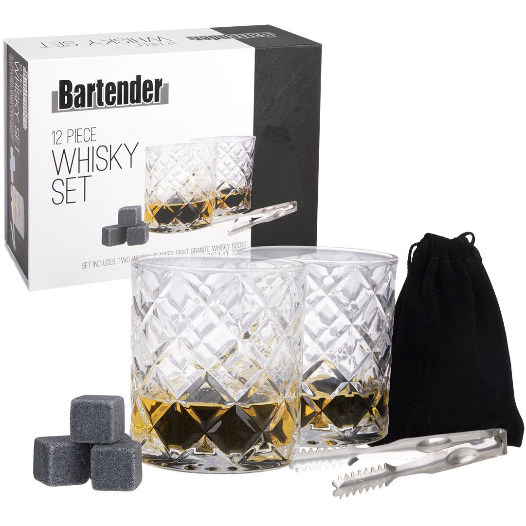 12 Piece Whisky Set| Bartender | Matchbox