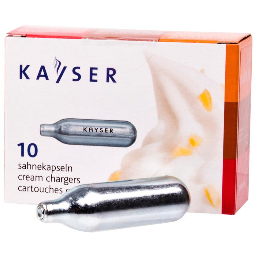Creamer Charger Bulbs Box of 10 pack Blue| KAYSER | Matchbox