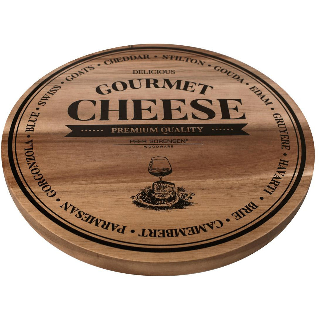 Round Cheese Board 28cm x 2cm Acacia| Peer Sorensen | Matchbox