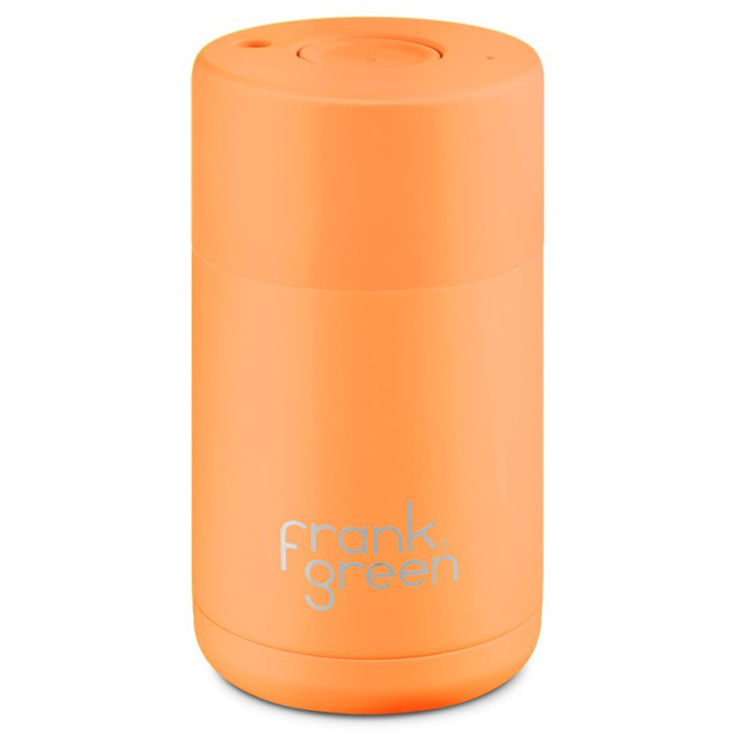 10oz Reusable Cup - Neon Orange | Frank Green | Matchbox