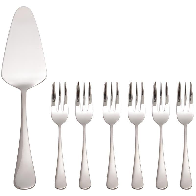 Madison Cake Server And Fork - 7 Piece Set | Maxwell and Williams ...