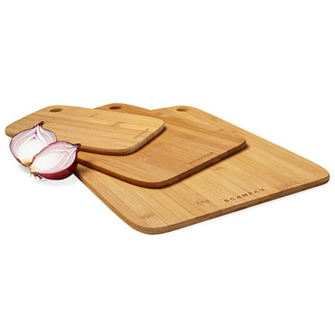 Bamboo 3 Piece Cutting Board Set| SCANPAN | Matchbox